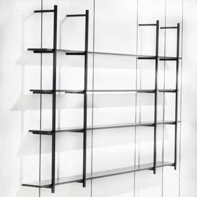 China Nordic Styles Living Room Metal Wrought Aluminum Wall Decorations Ins Home Bedroom Decor Wall Hanging Shelf for sale