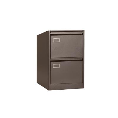 China KD Structure Two Drawer Steel Cabinet A4 File Documents Folders Storage for sale