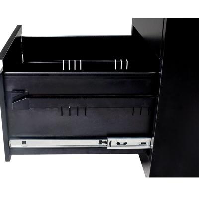 China KD Structure Two Drawer Steel Cabinet A4 File Documents Folders Storage for sale