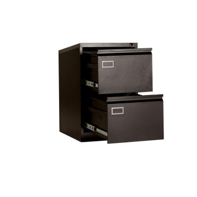 China KD Structure Two Drawer Steel Cabinet A4 File Documents Folders Storage for sale