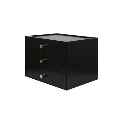 China De waterdichte Stofdichte Organisator With Handle van de Metaalmake-up Te koop