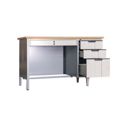 China Cheap Modern Design Office Table OEM Office Metal Desk for sale