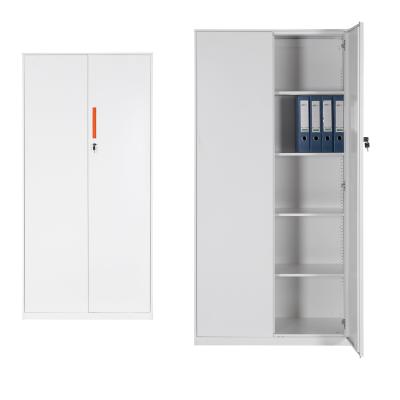 China Modern Slim-Line 8mm Narrow Bezel Steel Filing Cabinet - Aesthetic 2-Door Metal Storage Cupboard with External Hinges (FB-A18) for sale