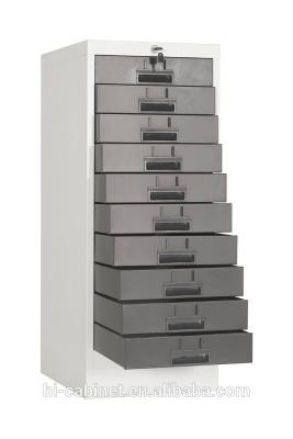 China Maak 938mm Hoge de Lade Archiefkast waterdicht van de Staalkaart Te koop