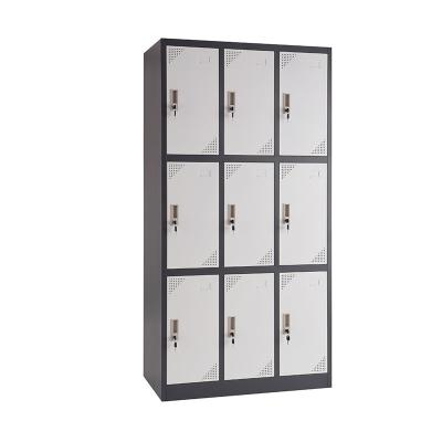 China 9 o pó impermeável da cor dos cacifos RAL do metal das portas revestiu 0.6mm à venda