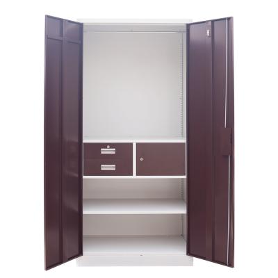 Cina Facile installi i gabinetti del guardaroba del metallo per colore 0.5-1.2mm dell'hotel RAL in vendita