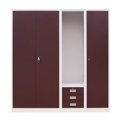 Cina Facile installi i gabinetti del guardaroba del metallo per colore 0.5-1.2mm dell'hotel RAL in vendita