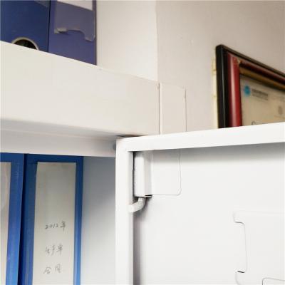 China De Klerenopslag Twee van de metaalslaapkamer Elektrostatische het Ijzerkast van de Deurenral Kleur Te koop