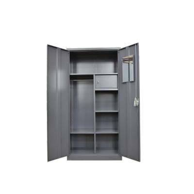 Cina Guardaroba d'acciaio della nuova di progettazione di ufficio delle forniture porta d'acciaio di verticale 2 in vendita