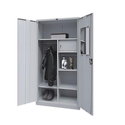 Cina Densamente gabinetti del guardaroba del metallo delle porte di 1.0mm H1850mm due per la camera da letto in vendita
