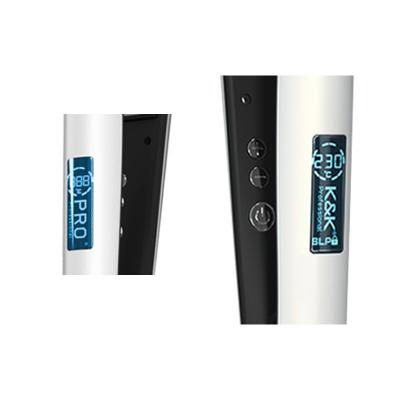 Cina Bianco/Nero 30s Riscaldamento rapido Stilizzatore LED Display Dirigente per capelli professionale in vendita