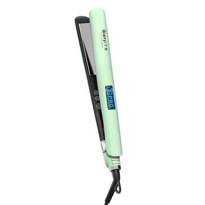 Cina 150-230 gradi 60W LED Display PTC Argento Riscaldamento veloce Curling raddrizzante Hair Straightener in vendita