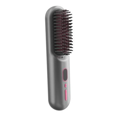 Cina In tutto il mondo con tappi anti-frizz Spazzola per capelli riscaldata con impostazioni regolabili in vendita