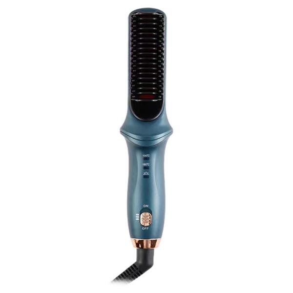 Quality Adjustable Temperature Electric Hot Comb with 360 Degree Swivel Cord in Purple for sale