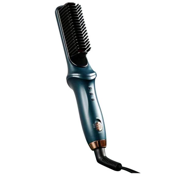 Quality Adjustable Temperature Electric Hot Comb with 360 Degree Swivel Cord in Purple for sale