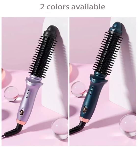 Quality Adjustable Electric Straightening Comb Hair Brush Ceramic PTC Heating Straighten for sale