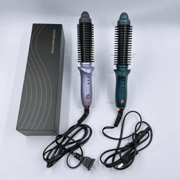 Quality Adjustable Electric Straightening Comb Hair Brush Ceramic PTC Heating Straighten for sale