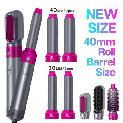Cina Avvolgimento a aria a ioni negativi Curling automatico di capelli Styling spazzola ad aria calda 5 in 1 Multi funzione in vendita