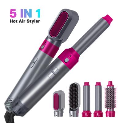 Cina Avvolgimento a aria a ioni negativi Curling automatico di capelli Styling spazzola ad aria calda 5 in 1 Multi funzione in vendita