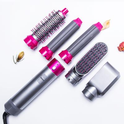 Cina Avvolgimento a aria a ioni negativi Curling automatico di capelli Styling spazzola ad aria calda 5 in 1 Multi funzione in vendita