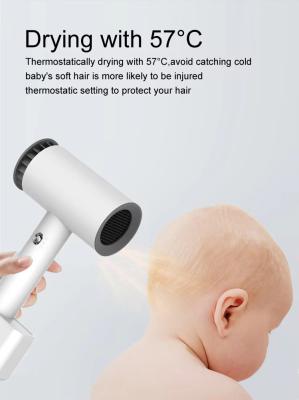 China Customizable Cordless Hair Dryer With LCD Display And High Concentration Negative Ions for sale