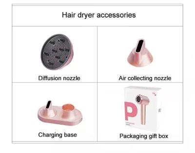 中国 再充電可能なワイヤレスヘアドライヤーは長時間バッテリー使用,低温,負イオンヘアドライヤをサポートします 販売のため
