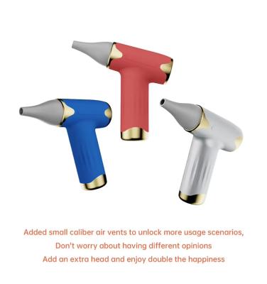 Cina Asciugatrice di capelli blu senza foglie senza fili con vento veloce portatile potente soffiatore USB ricaricabile in vendita