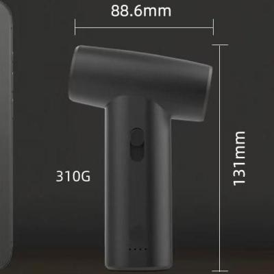 Cina Asciugatrice di capelli ricaricabile set 80W Mini asciugatrice di capelli senza foglie per la casa e all' esterno in vendita