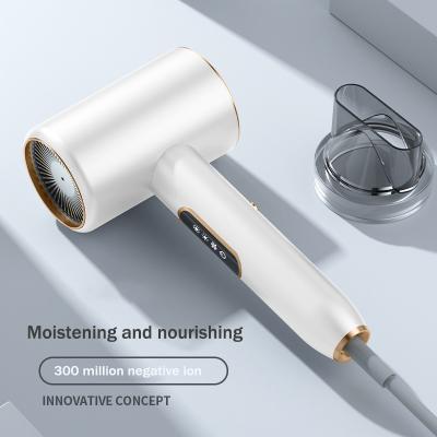 China 2000W Powerful LCD Display 3 Attachments Hair Dryer With Negative Ion Dryer Machine for sale