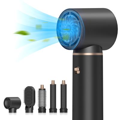 China 5 in 1 Electric Hair Styler Tool Custom Logo LED Multifunctional Hair Curler Set with 1000W Power and 1.8m Cord Length for sale
