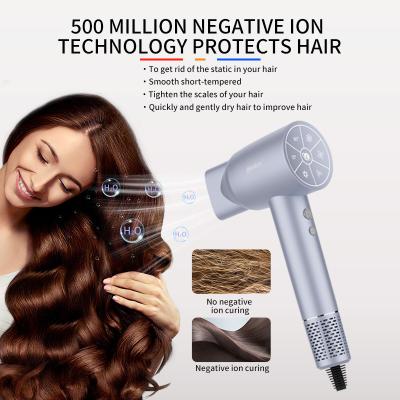Cina Asciugatrice di capelli leggera e veloce con logo personalizzato e tre ugelli in vendita