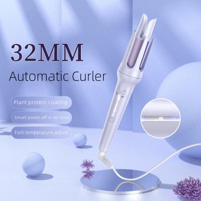 Cina Ferro per capelli corti automatico da 32 mm Impostazioni della temperatura 160°C 180°C 200°C Disegno anti-bruciore Protezione automatica contro il disattivamento in vendita