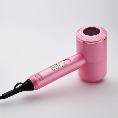 Cina Asciugatrice di capelli rosa con 3 accessori professionali per vento potente e cura delicata adatta a tutti i tipi di capelli in vendita