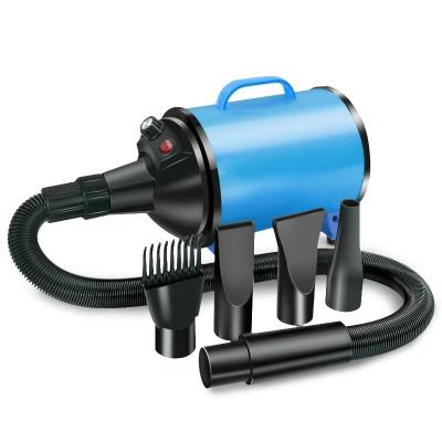 Cina Asciugatrice di capelli ad alta potenza da 2100W per animali domestici Equipaggiamento di pulizia per animali domestici a basso rumore Regolazione della velocità del vento senza passaggio in vendita