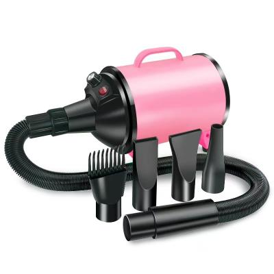 Cina Asciugatrice di capelli ad alta potenza da 2100W per animali domestici Equipaggiamento di pulizia per animali domestici a basso rumore Regolazione della velocità del vento senza passaggio in vendita