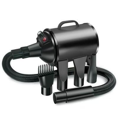 Cina Asciugatrice di capelli ad alta potenza da 2100W per animali domestici Equipaggiamento di pulizia per animali domestici a basso rumore Regolazione della velocità del vento senza passaggio in vendita
