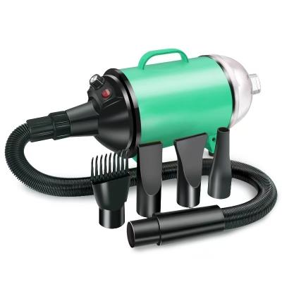 中国 2 in 1 ペットヘアドライヤー 真空 2100W ペットグリーミング機器 ステップレス風速レベル 販売のため