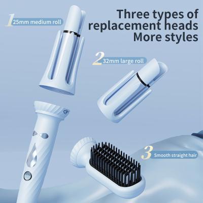 China 3 in 1 Hair Curling Iron & Straightening Comb 28mm 32mm Curling Roll with Buzzer Reminder Function for sale