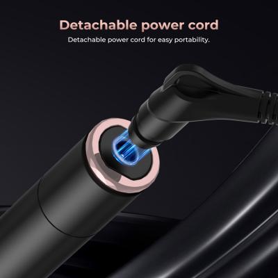 中国 2本セラミック 3対1 ホットエアブラシ ブラックゴールド 髪をスタイリングするときに乾燥 販売のため