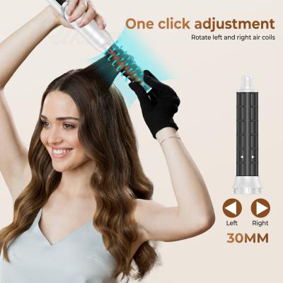 中国 迅速乾燥 8イン 1 プロフェッショナル ホットエア ヘアドライヤー ブラシ オートウラップカール 2M パワーコード 1500W マルチスタイラー 販売のため