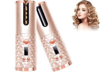 Chine Fer de bordage de rotation automatique d'affichage à LED, bigoudi de cheveux portatif en céramique d'Usb à vendre