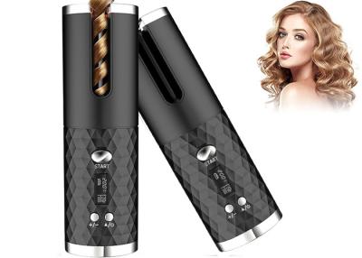 Chine Bigoudi de cheveux automatique rechargeable sans fil tournant automatique d'affichage à cristaux liquides de bigoudi de cheveux 360 à vendre