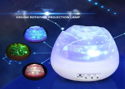中国 星明かりの夜ライト子供の子供の赤ん坊の寝室のためのLEDライト映写用電球を回す360度 販売のため