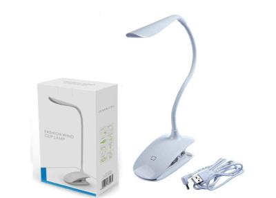 China Grampo branco de Dimmable no interruptor do sensor do toque da lâmpada da cama para a leitura do livro à venda