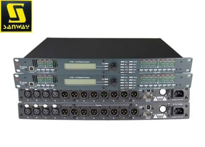 China 4 in 8 out Digital Audio Effects Processor 1U high for sale