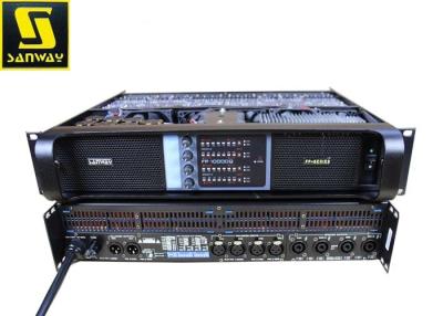 China Portable 4 Channel Switching Power Amplifier 10000 Watts Output for sale
