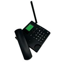 China Dual SIM 4G Wireless Desktop Phone with 1000mAh Backup Battery 128x64 Display for sale