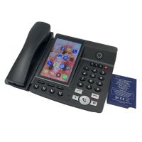 China Android LTE Fixed Wireless Landline Phone 4G SIM Network Video 5.5 Inch 4000mAh for sale