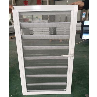 Cina Home Esterno Serrature di vetro In alluminio Gialusia Finestre Persiane di vetro in vendita