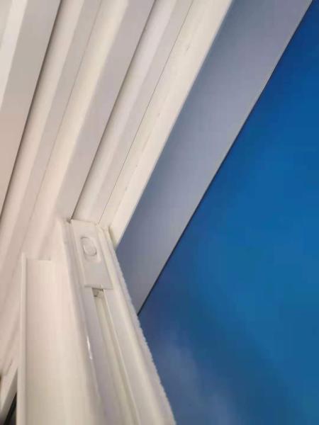 NFRC ダブル UPVC ダブル ハング 窓 105mm